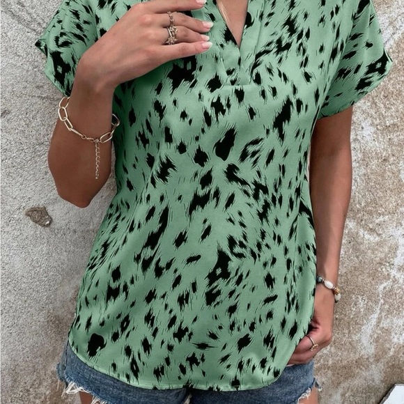 Tops | Boho Print Batwing Sleeve Blouse | Poshmark